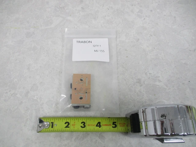 TRABON LUBRICATION SYSTEMS Mj 15S, Modular Flow Divider Valve, V0110 ...