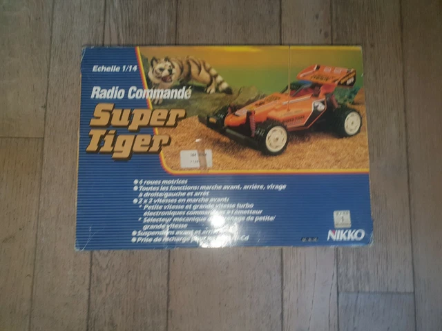 VINTAGE RC ELECTRIC Nikko 1/14 Super Tiger 4Wd £65.95 - PicClick UK