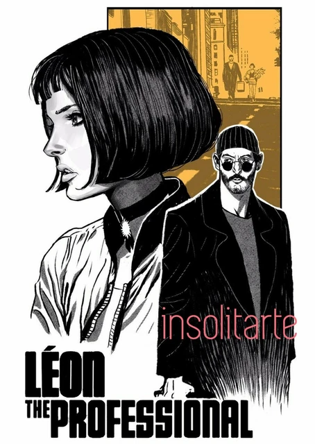 FILM LEON 1994 Poster A3 Jean Reno Luc Besson EUR 9,90 - PicClick IT