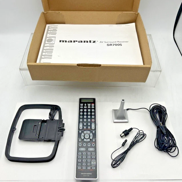 MARANTZ SR7005 REMOTE RC011SR + Booklet + Antennas – Genuine ...