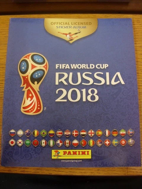 2018 WORLD CUP: Russia 2018 - World Cup Panini Official Licensed ...