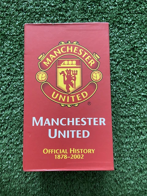 MANCHESTER UNITED - The Official History 1878 - 2002 (Double Pack) VHS ...