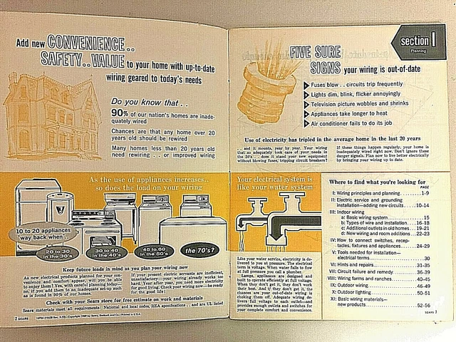 SIMPLIFIED ELECTRICAL WIRING Handbook,1969, Guide,How to DIY Diagrams ... SIMPLIFIED ELECTRICAL WIRING Handbook,1969, Guide,How to DIY Diagrams ...