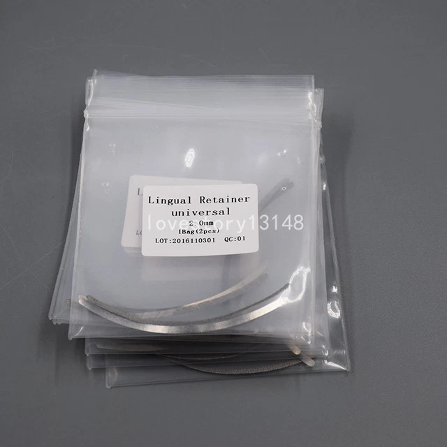 10 PACKS DENTAL Ortho Splint Lingual Retainer Universal Bondable Mesh ...