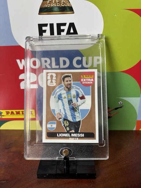 PANINI FIFA WORLD Cup 2026 Extra Sticker Lionel Messi Argentina 2026 £ ...