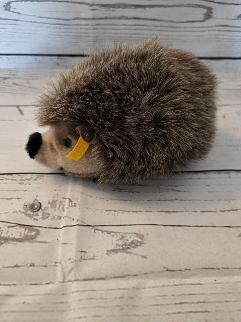 STEIFF - 1675/18 Igel Joggi - Plüsch Knopf-Fahne ca 20cm Plüschtier ...