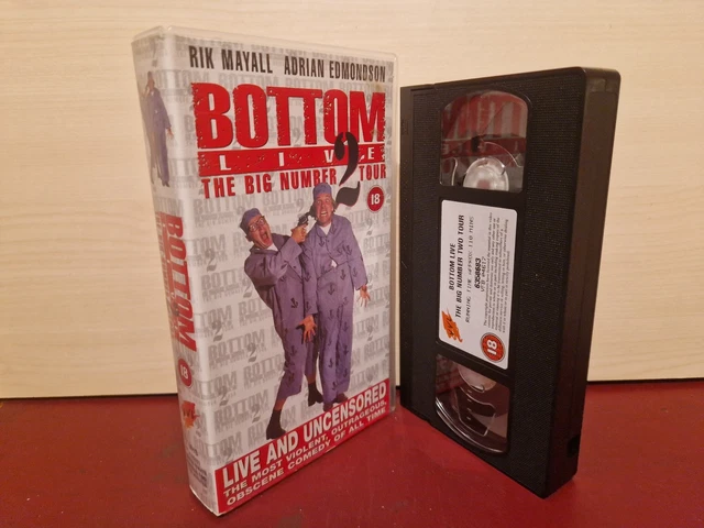 BOTTOM LIVE THE Big Number 2 Tour - PAL VHS Video Tape (A251) £2.99 ...