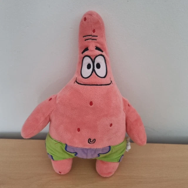 NICKELODEON SPONGEBOB SQUAREPANTS Patrick Plush Soft Toy £10.99 ...