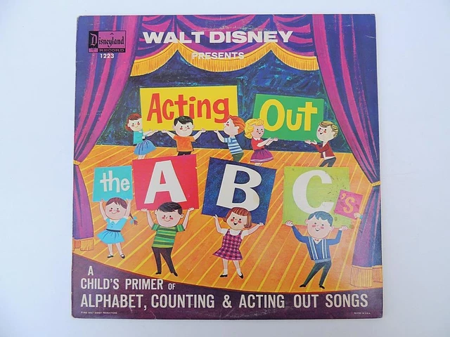 WALT DISNEY ACTING OUT the ABC's Disneyland 1223 Children's Chorus ...