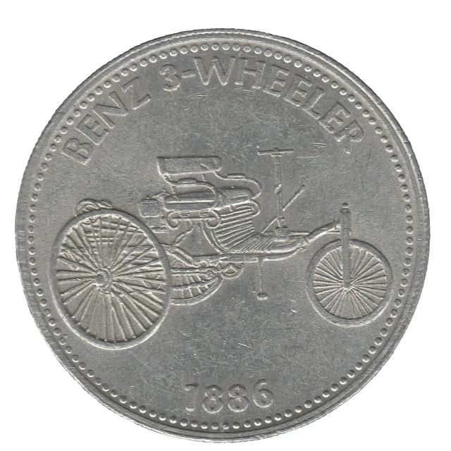 SHELL ADVERTISING TOKEN 1886 Benz-3 Wheeler £8.75 - PicClick UK