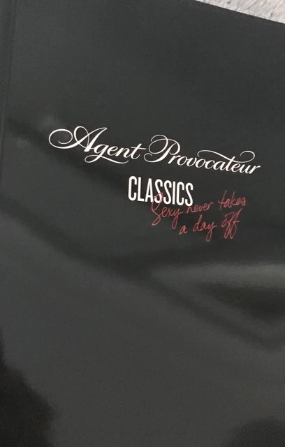 RARE NEW GENUINE Agent Provocateur Lingerie Catalogue Classics Mint £34.95 - PicClick UK