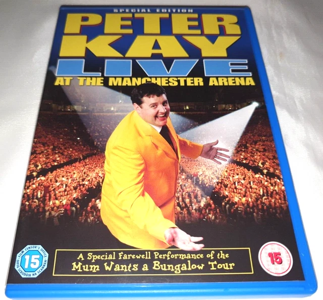 PETER KAY LIVE At The Manchester Arena DVD Region Code 2 $9.95 ...