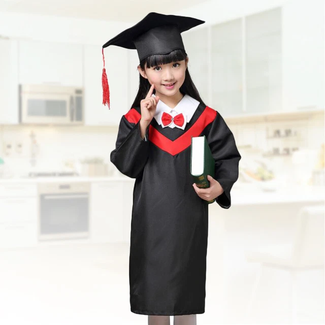 FILLE GRADUATION ROBE Uniformes Scolaires Robe De Graduation Pour ...