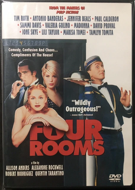 FOUR ROOMS (1995) Dvd - Brand New - Quentin Tarantino - Cult Film - Us ...