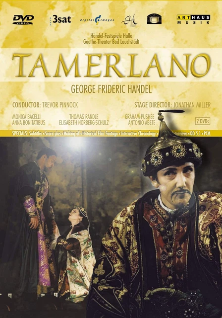 TAMERLANO (DVD) MONICA Bacelli Tom Randle Monica Bacelli Tom Randle (US ...