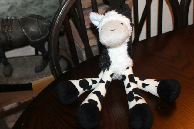 AIR PUPPY CUDDLE Crew COW Soft Toy Comforter Hug Toy Plush Rainbow ...