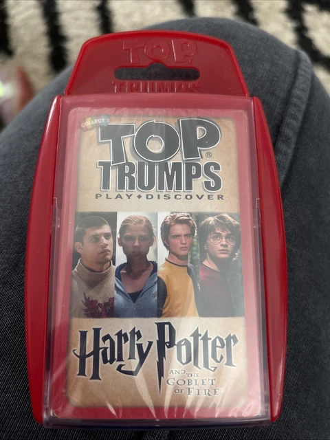 TOP TRUMPS CARD Game - Harry Potter and the Goblet of Fire - New/Sealed ...