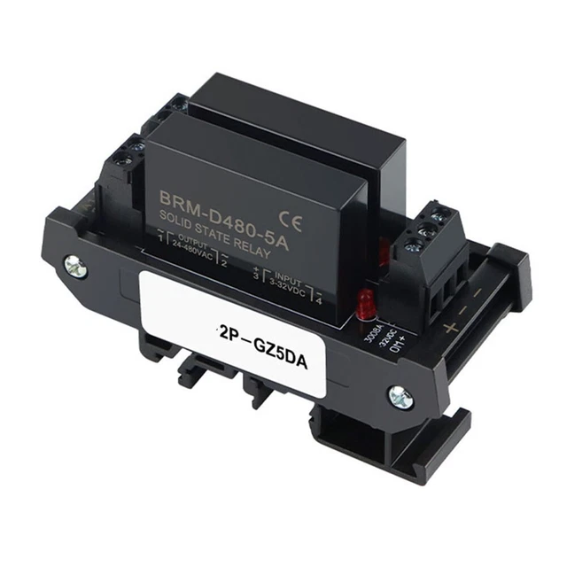 FAST WIRING SSR Module Contactless Easy Rail Installation Black $30.76 ...