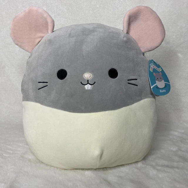 SQUISHMALLOWS 12& RUSTY The Rat Kellytoy Squishmallow Plush Exclusive ...
