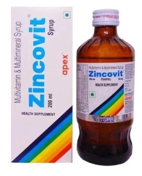 ZINCOVIT MULTIVITAMIN SYRUP-200ML + Free Delivery £21.00 - PicClick UK