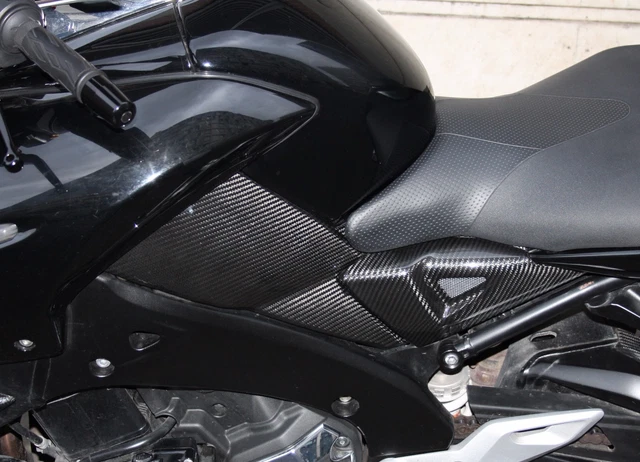 CACHES SOUS RÉSERVOIR SUZUKI BKING B KING B-KING CARBONE BRILLANT EUR ...