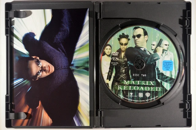 DVD MATRIX RELOADED KEANU REEVES / CARRIE-ANNE MOSS Sci-Fi 2-Disc Edition 2003 EUR 1,00 ...