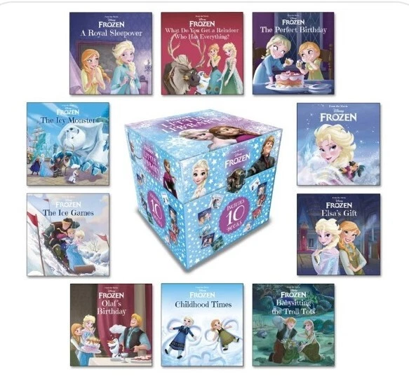 DISNEY FROZEN LITTLE Library by Igloo Books 10 Book Box Set £9.99 ...