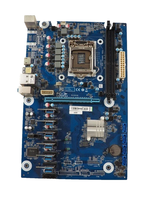 MOTHERBOARD 299-FA350-001ZT PCI Express 7 PCI slot Mining Kit w/PCIe ...