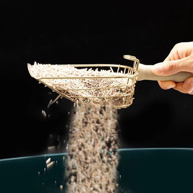 LARGE AREA FILTER Cat Litter Easily Pass Through Small Clumps $21.17 ...