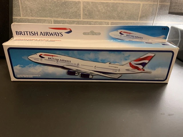 PREMIER PLANES BRITISH Airways Boeing 747-400 Plane Model Brand New! £ ...