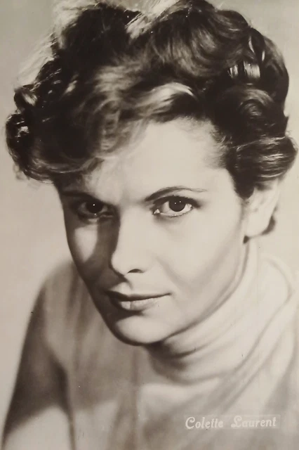CARTOLINA CINEMA TEATRO - Attrice Colette Laurent - 1955 ca. EUR 9,99 ...