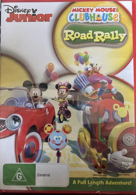 DISNEY JUNIOR MICKEY Mouse Clubhouse Road Rally R4 DVD 2010 NEW/SEALED ...