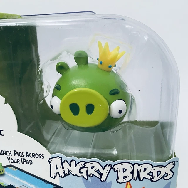 ANGRY BIRDS FIGURE Mattel New Sealed King Pig Magic Apptivity iPad App ...