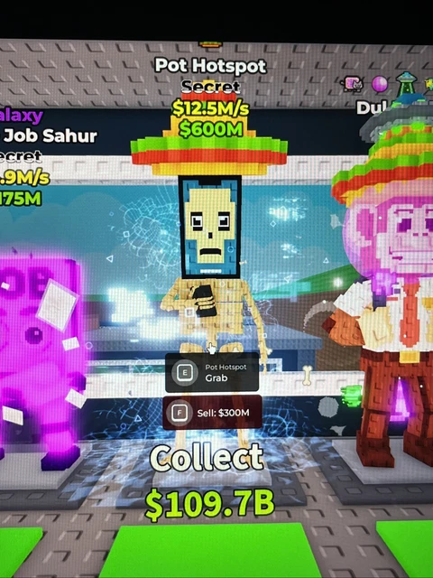 STEAL A BRAINROT Pot Hotspot 12.5M/S /1 mutation EUR 9,00 - PicClick FR