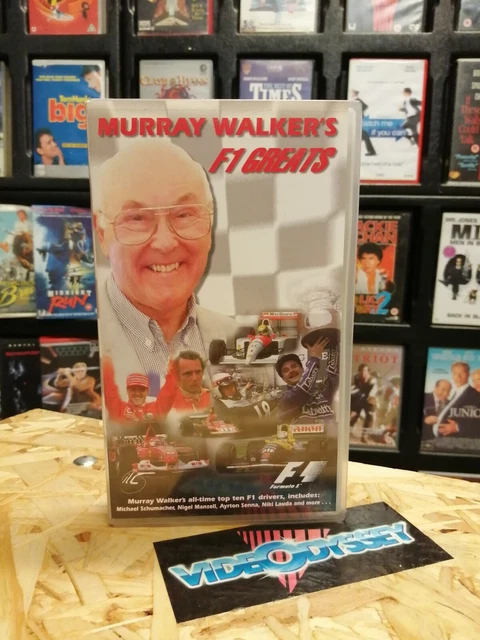 MURRAY WALKERS F1 Greats VHS Video Tape £6.00 - PicClick UK
