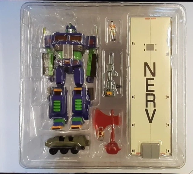 TRANSFORMERS MASTERPIECE OPTIMUS Prime EVA Evangelion complete KO ...