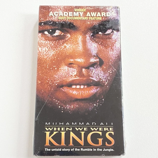 WHEN WE WERE Kings Muhammad Ali Rumble in The Jungle Documentary VHS ...
