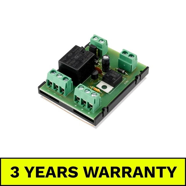 FIRE ALARM RELEASE Module Relay with 12 - 24VDC Power Input for Access ...
