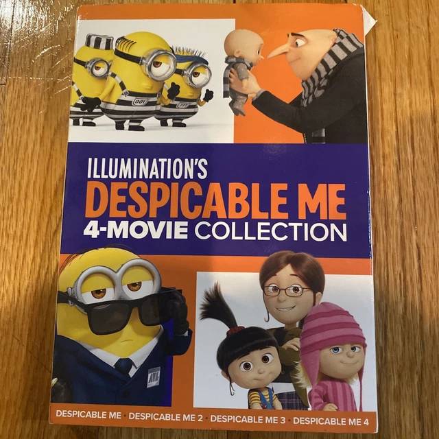 DESPICABLE ME 4-MOVIE Collection (DVD) £11.17 - PicClick UK