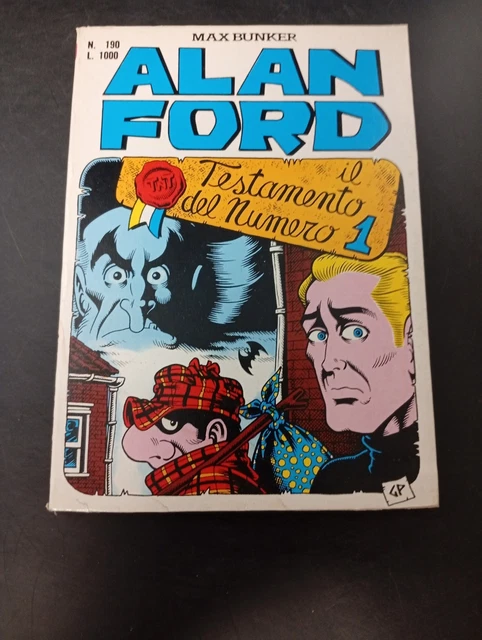 ALAN FORD 190 - Il testamento del Numero 1 EUR 1,99 - PicClick IT