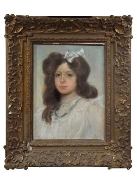 PORTRAIT JEUNE FILLE 1900 EUR 1.650,00 - PicClick FR