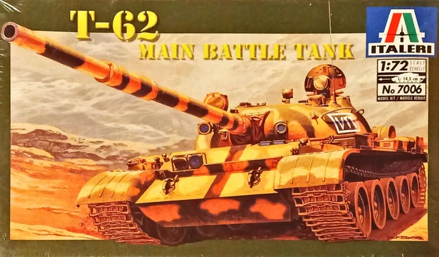 ITALERI (EX ESCI) 7006 T-62 Main Battle Tank, 1:72, TOP EUR 9,99 ...