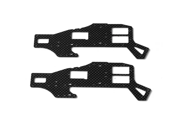V2-118 CARBON UPPER side frame - Compatibile T-rex 450 V2 EUR 7,60 ...