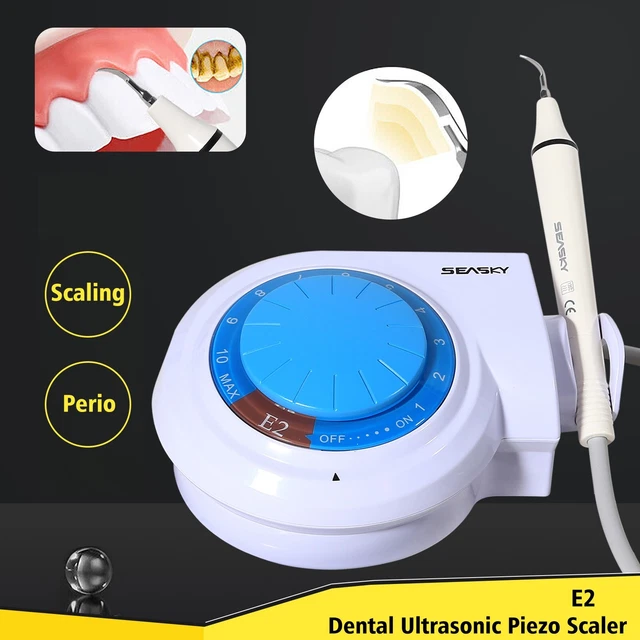 DENTAL ULTRASONIC PIEZO Scaling Scaler W/ Handpiece 5*Tips fit Cavitron ...