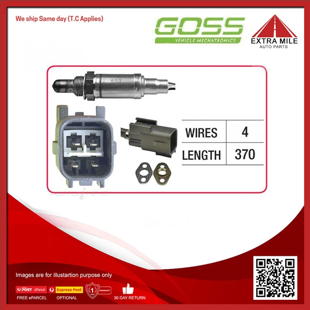 GOSS OXYGEN SENSOR Pre-Catalytic For Toyota Hilux GRN215R, GGN15R ...
