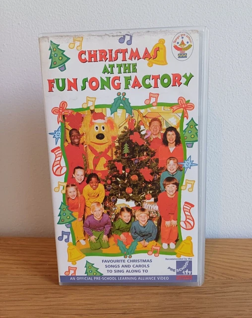 CHRISTMAS AT THE Fun Song Factory Vhs Video Tested £22.00 - PicClick UK