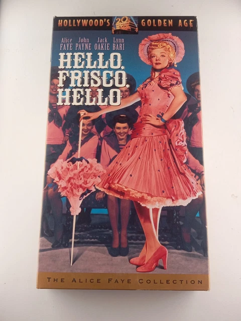 HELLO, FRISCO, HELLO (VHS) 1943 Alice Faye, John Payne, Jack Oakie ...