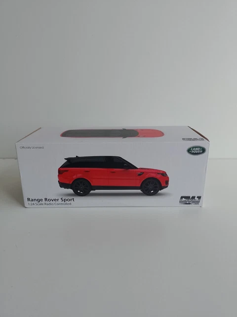 CMJ RC CARS Red Range Rover Sport Official Licensed Remote Control Car ...