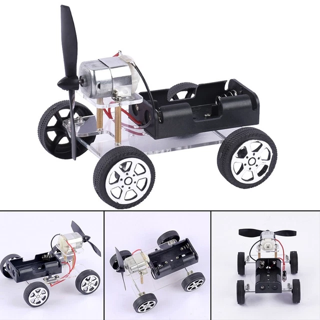 BUILD YOUR OWN Motorized Car Educational DIY Kit for Skill Development ...