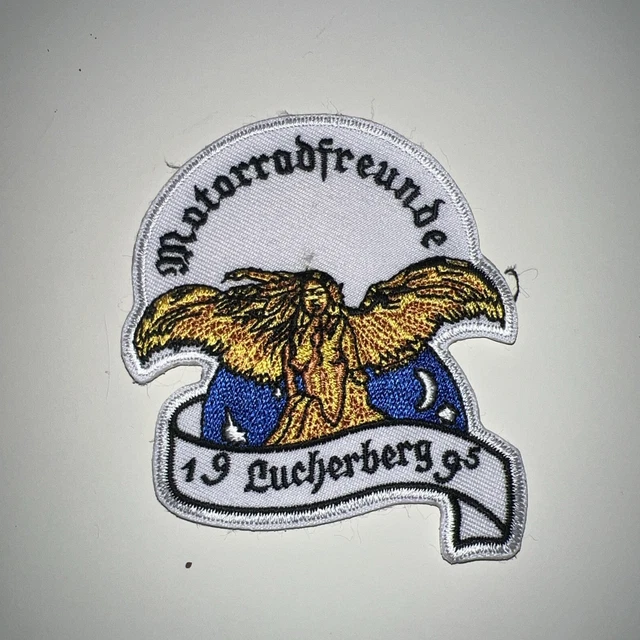 MC PATCH AUFNÄHER Kutte Motorcycle Club Mf Patches Vest Bones Hells ...